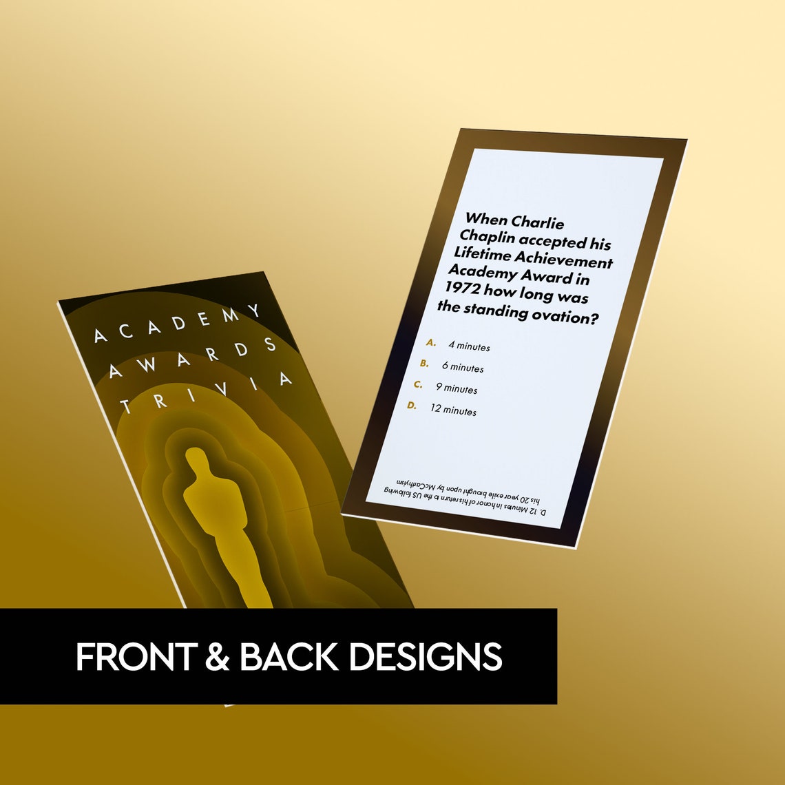 2024 Oscars Trivia Printable Instant Download PDF - Etsy