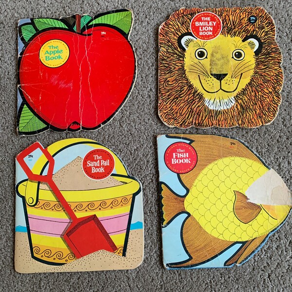 Golden Shape Books - Etsy