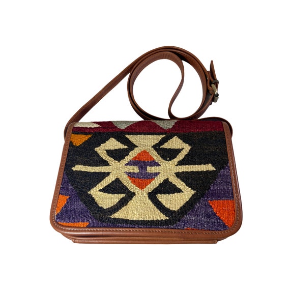 Shoulder Bag Backpack Turkish Kilim Bag Kilim Bag Vintage | Etsy