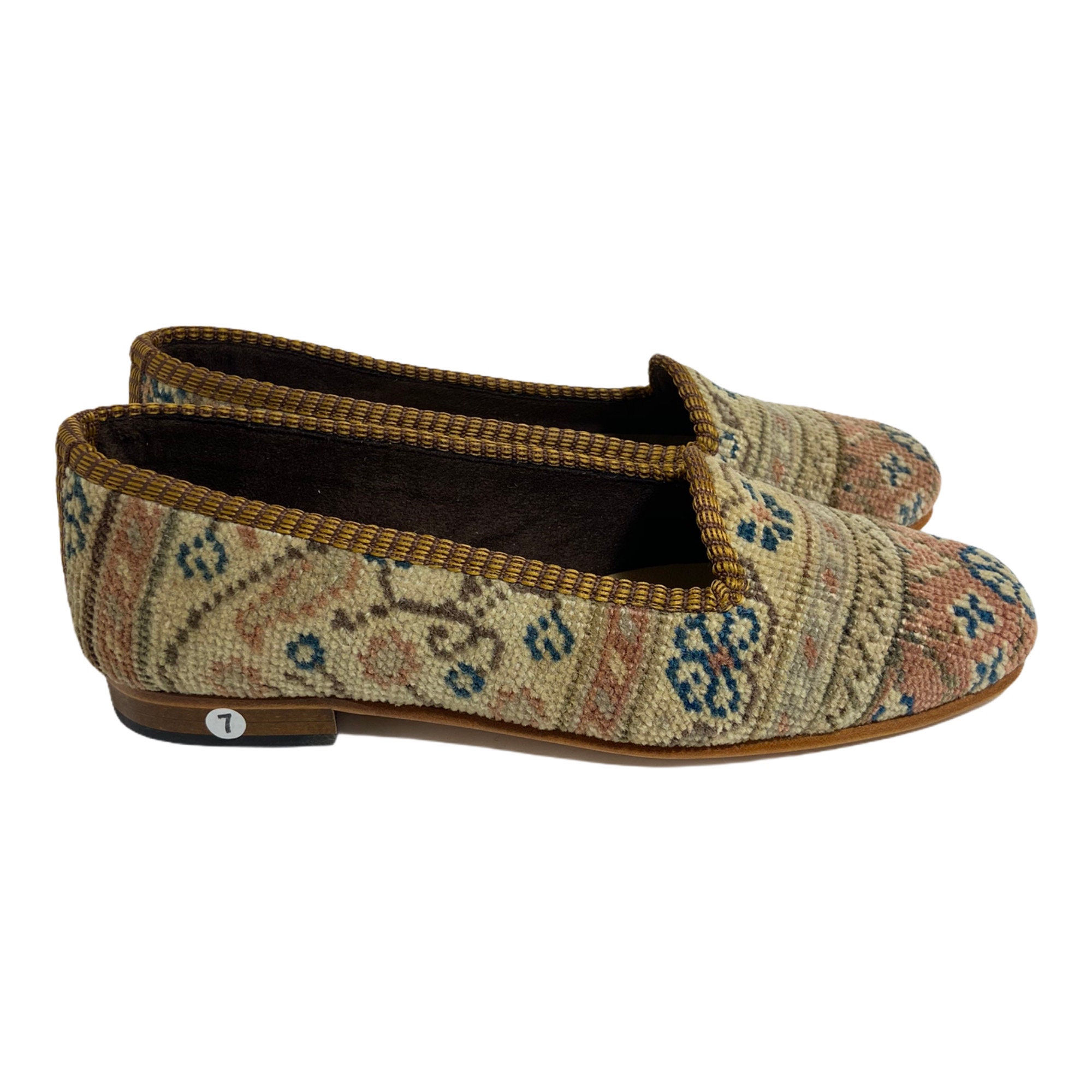 Leather Sole Shoes Women Carpet Shoes Vintage Shoes Women - Etsy