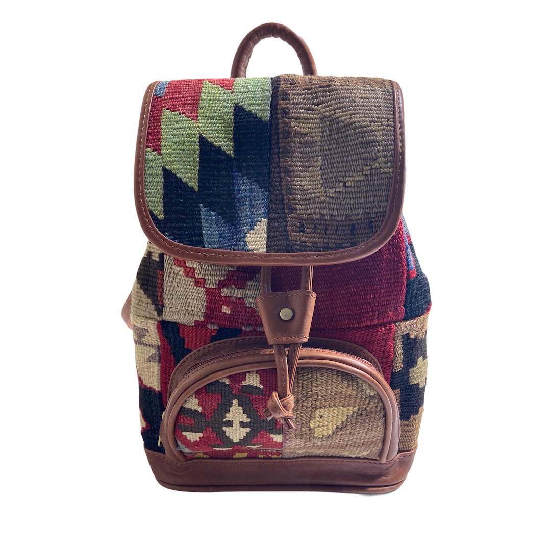 Backpack, Women Backpack, Turkish Kilim Bag, Kilim Bag, Vintage Bag ...