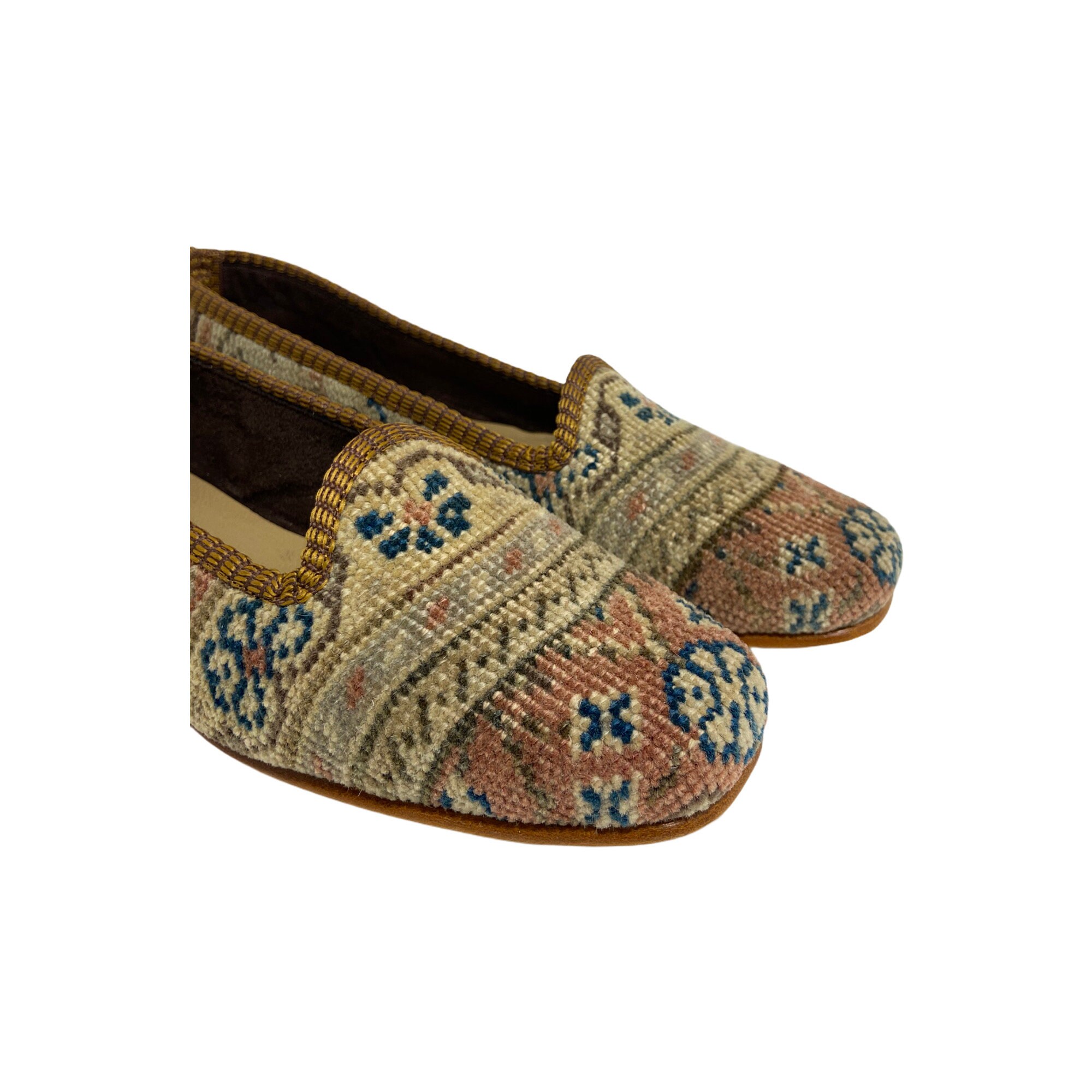 Leather Sole Shoes Women Carpet Shoes Vintage Shoes Women - Etsy