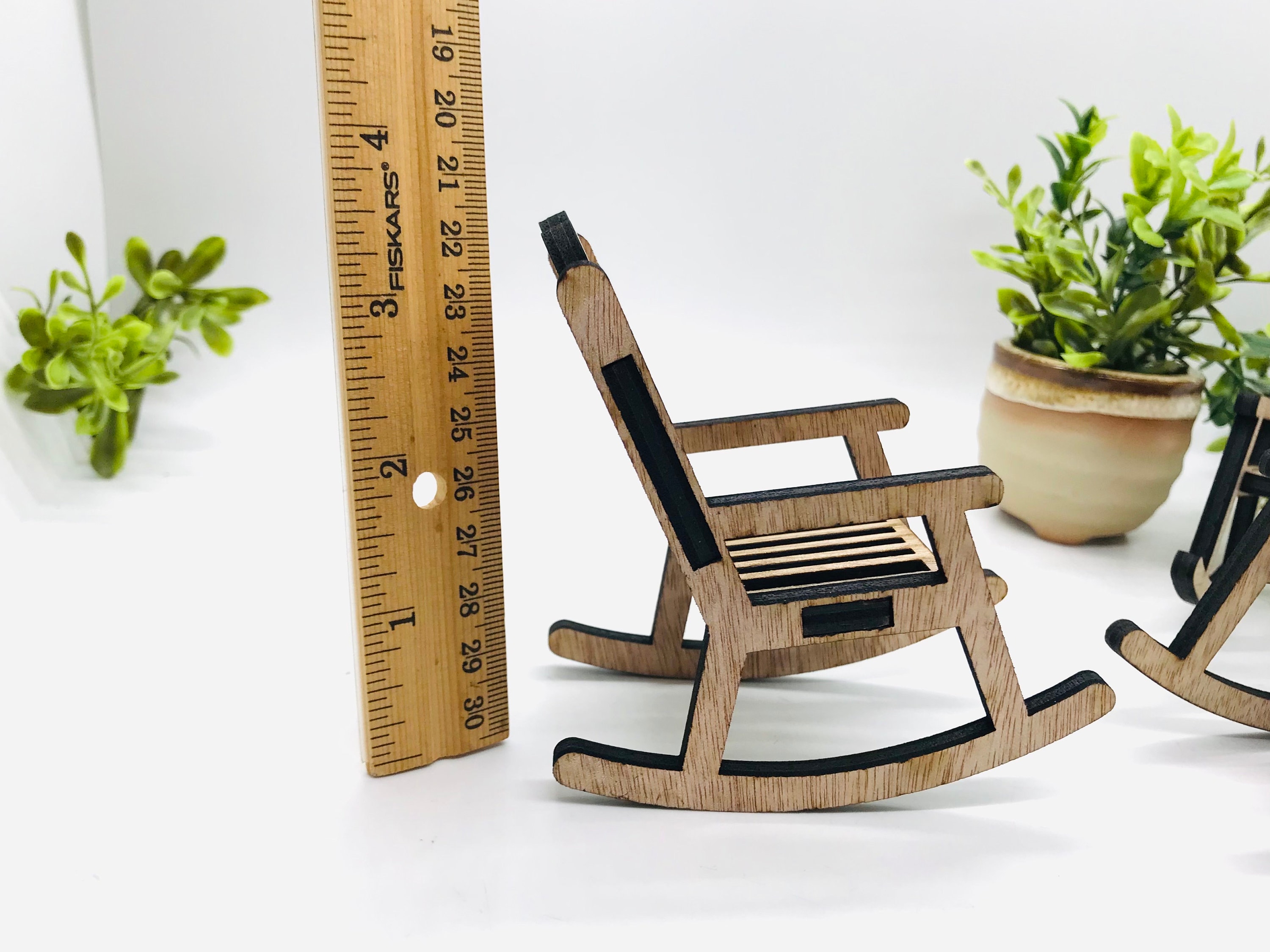 Personalized Laser-cut Memory Rocking Chair: Engraved Memorial Gift - Etsy