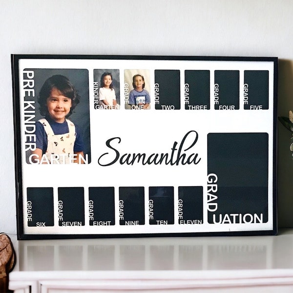 School Years Picture Frame - Etsy