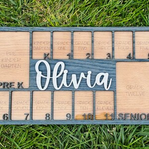 NEW Pre K Senior School Year Photo Collage Frame Custom Laser Cut Photo ...