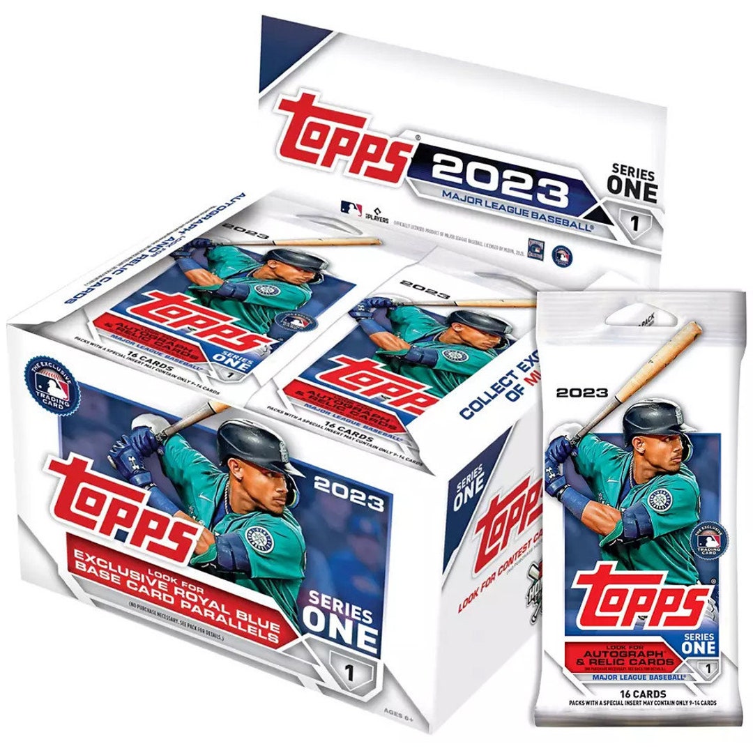 2023 MLB® Baseball Series 1 Retail Box factory Sealed by Topps® - Etsy