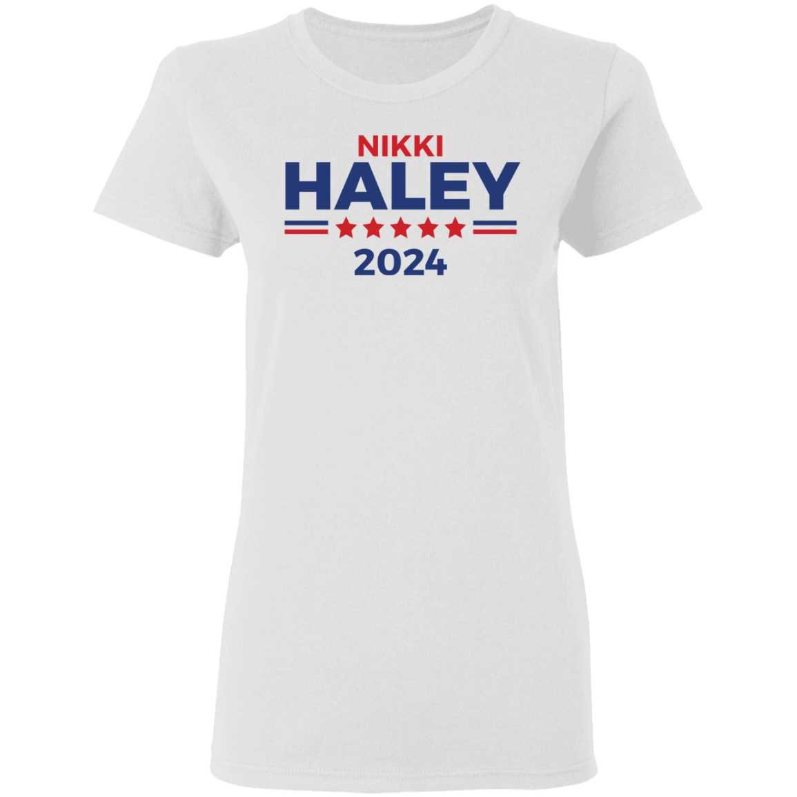 Nikki Haley 2024 T-Shirt sold by Cheryl | SKU 194319 | Printerval Canada