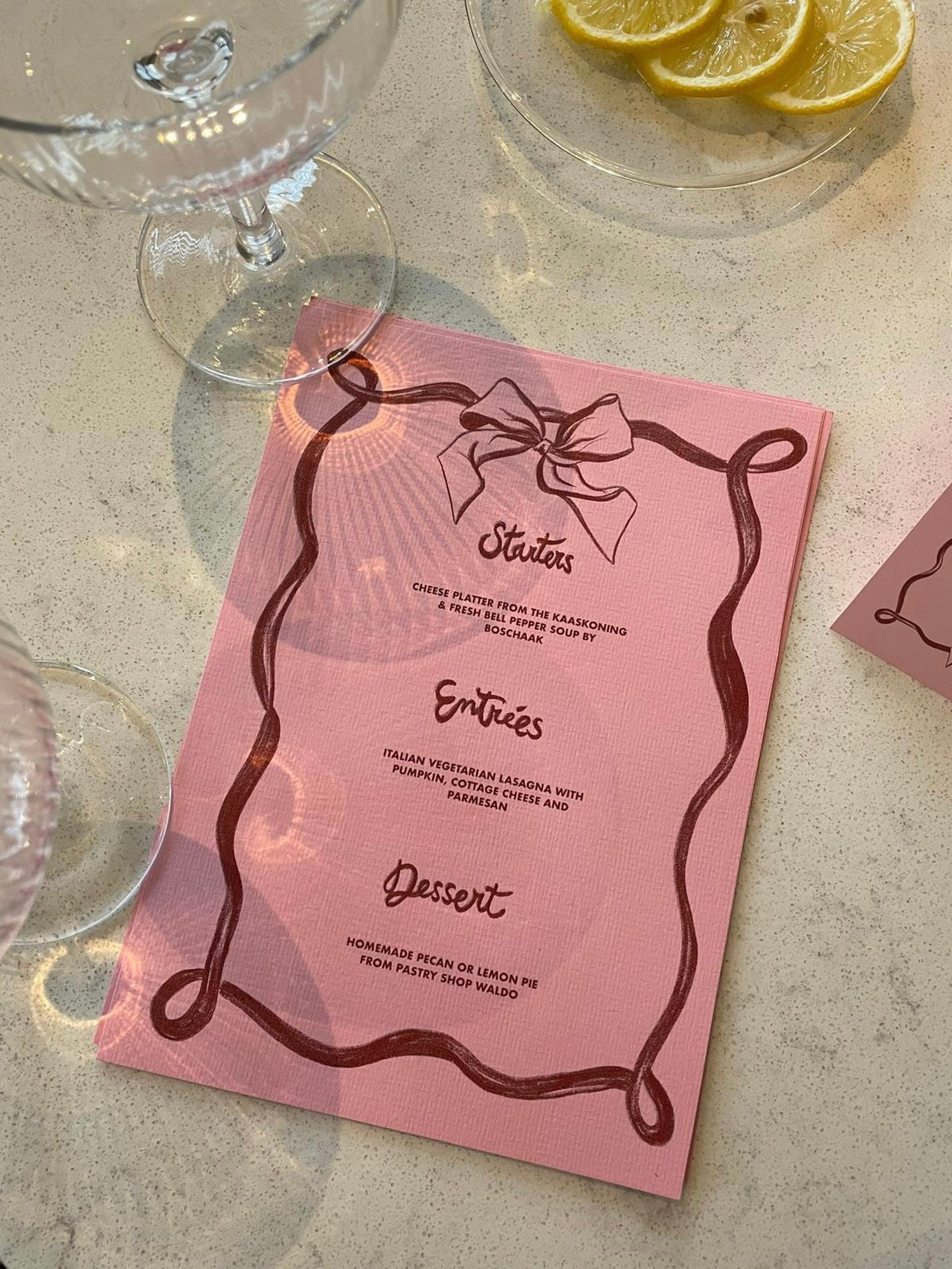 Aesthetic Editable Menu Template for Hosting Dinner Parties - Etsy