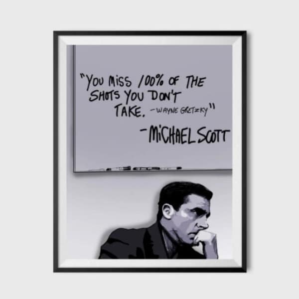 Michael Scott Poster - Etsy