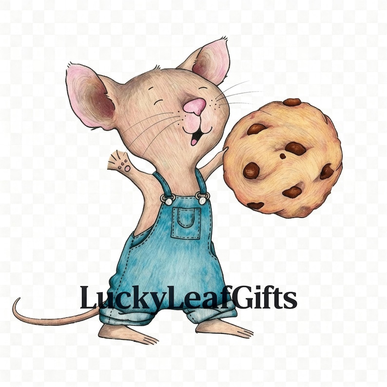 If You Give a Mouse a Cookie SVG, PNG, JPG, Eps, Dxf Transparent ...