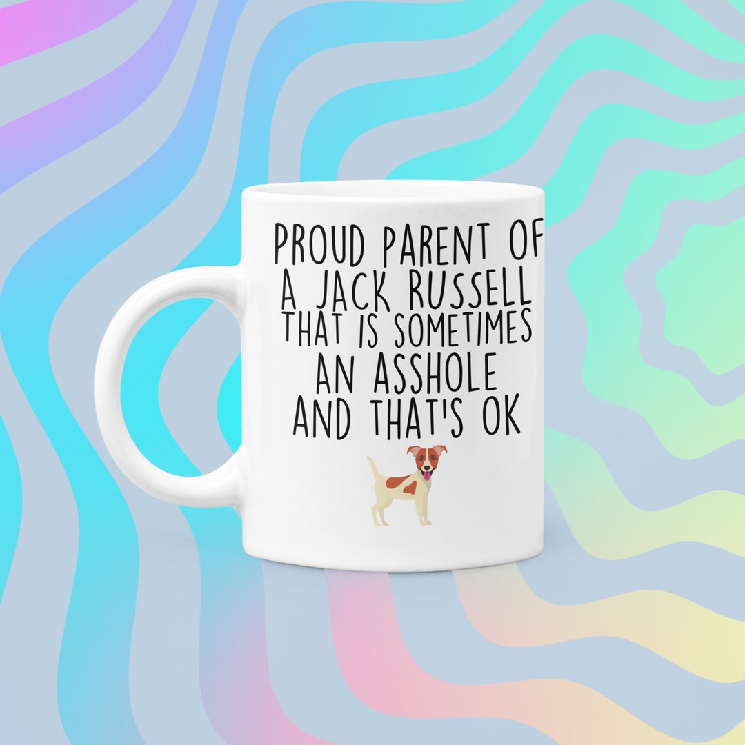 Jack Russell Dad Mug, Funny Dog Parent Coffee Cup - Etsy