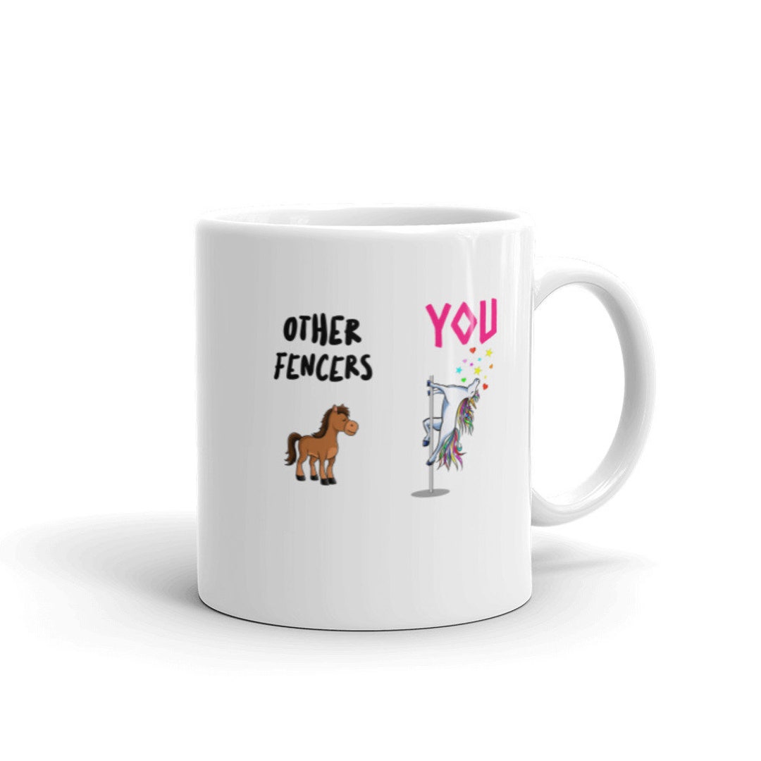 Fencing Gift, Fencing Mug, Best Fencing Gift, Fencing Coffee Mug ...