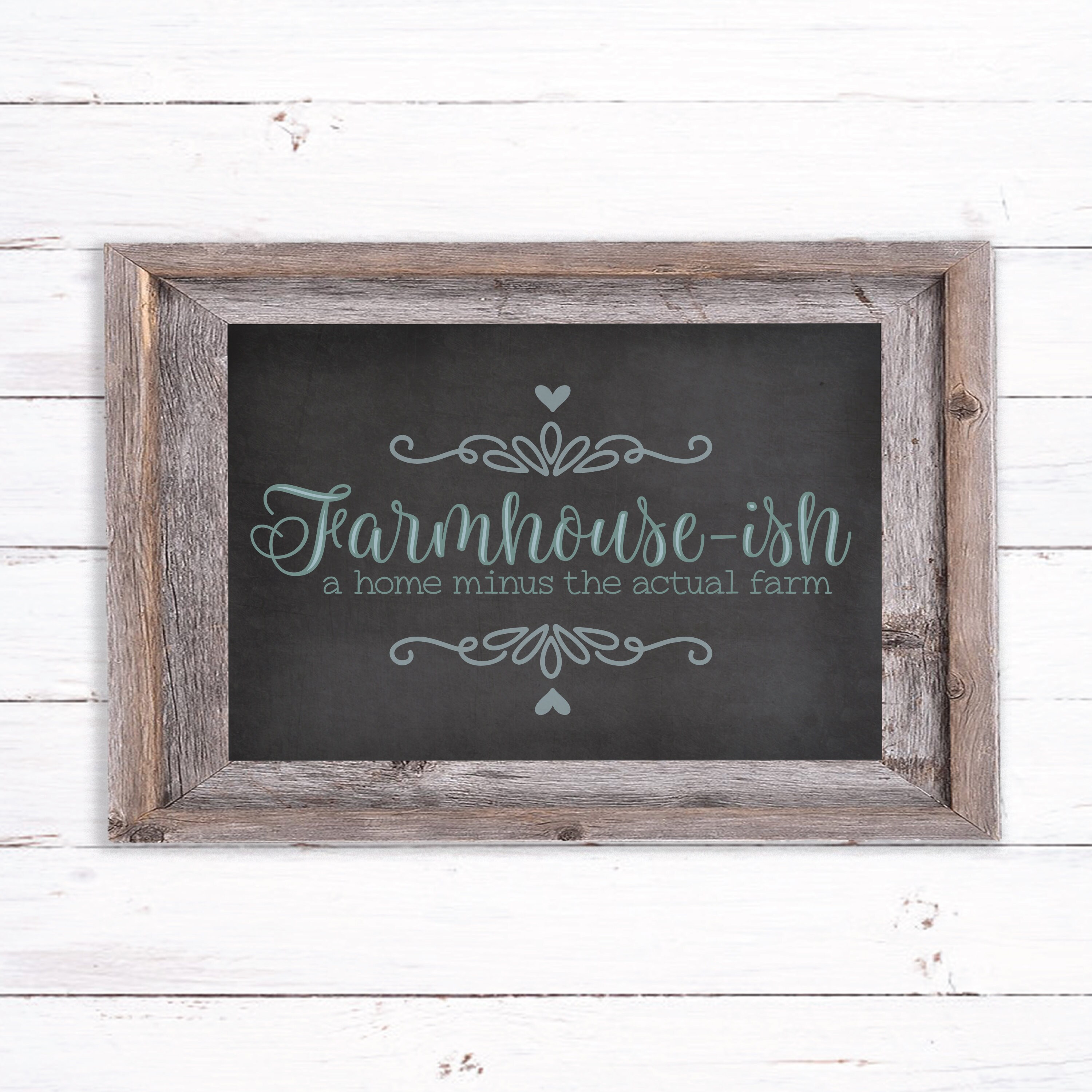 Welcome SVG for Farmhouse Sign Farmhouse ish Home Minus - Etsy