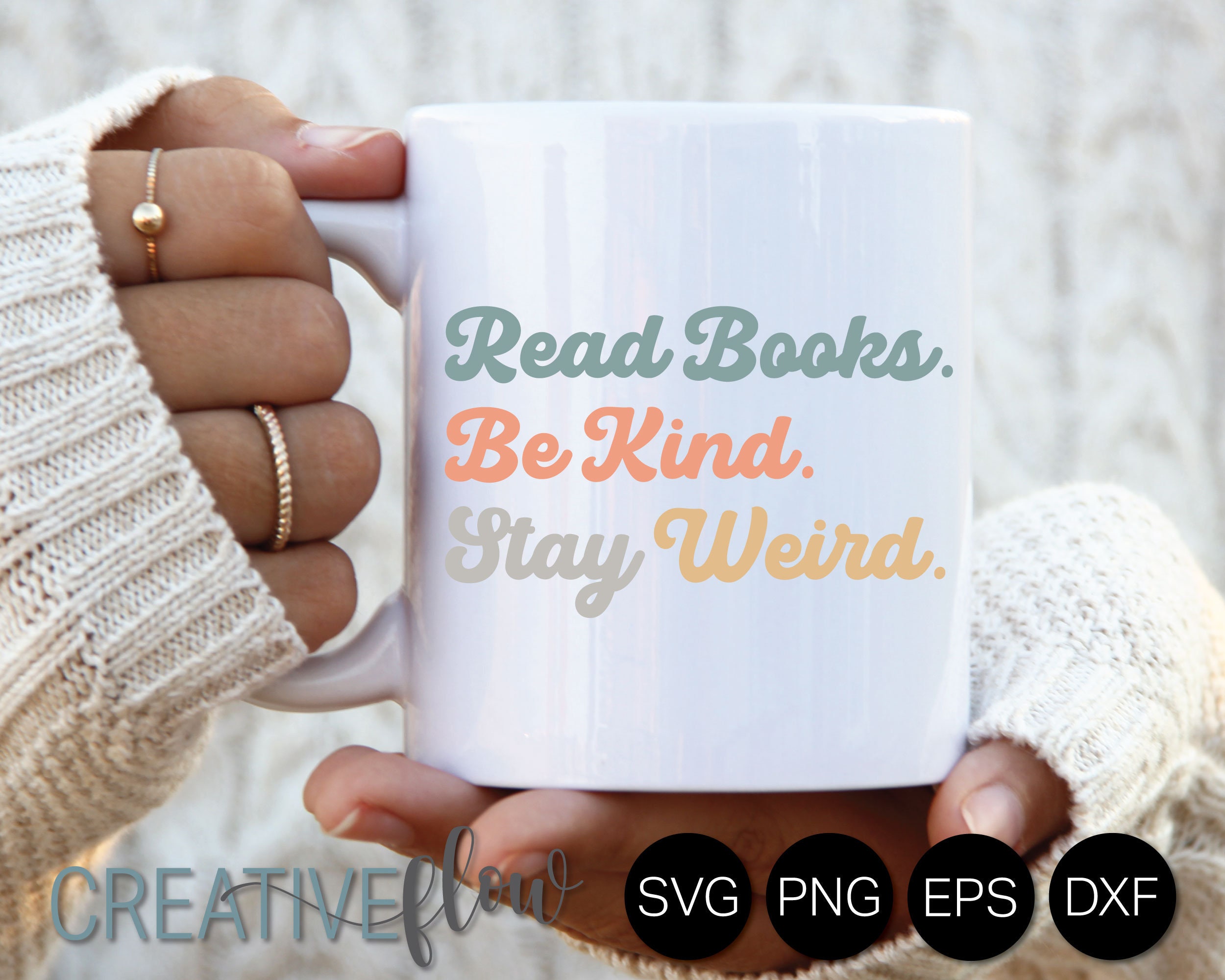 Funny Book Svg Retro Read Books Be Kind Stay Weird Reading - Etsy