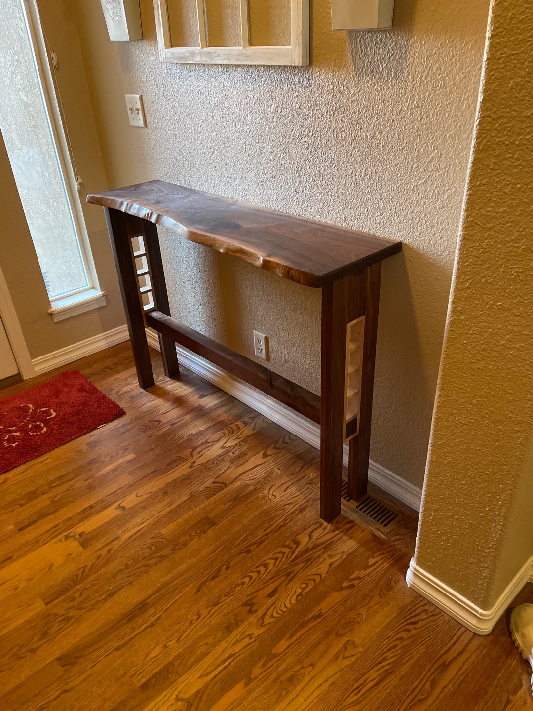Console Table Walnut - Etsy