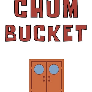 Chum Bucket Digital Art Download | SVG, PDF, PNG Unique Underwater ...