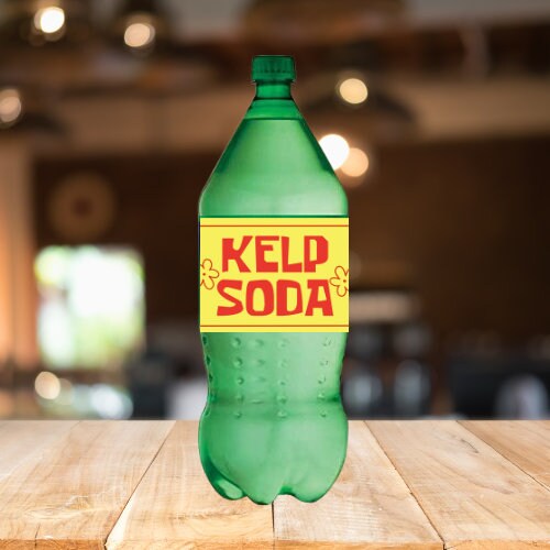 Dr. Kelp & Kelp Soda Bottle Labels: DIY Party Decor (digital Download ...