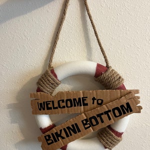 Welcome to Bikini Bottom SVG | Cartoon Font | Digital Download - Etsy