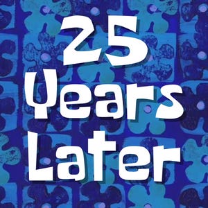 Cartoon 25 Years Later Digital Download - Nostalgic Artwork Celebrating ...