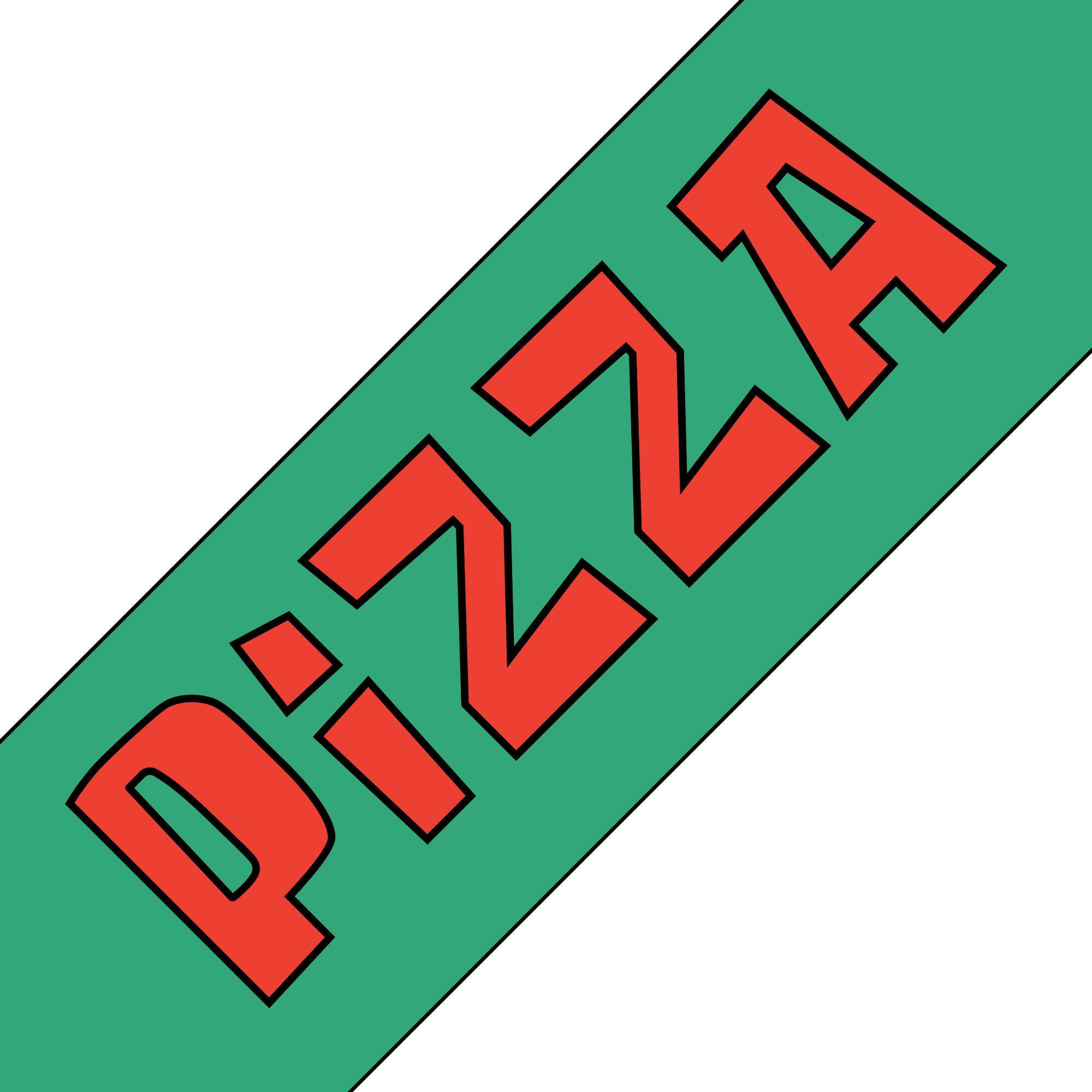 Fun Cartoon Character Pizza Box Labels - Party Favor Stickers ...