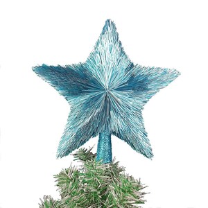 Large Blue Christmas Tree Topper Luxury Christmas Tree Star - Etsy