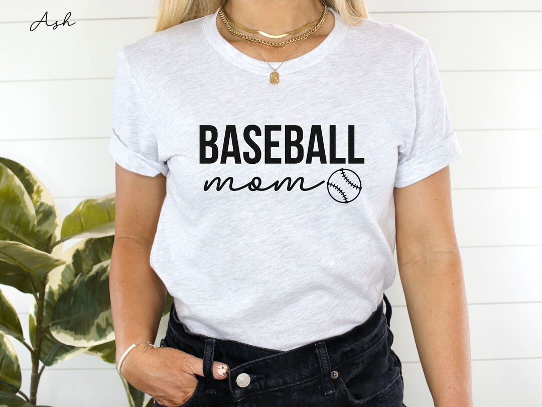 Baseball Mom Shirt | Proud Baseball Mom Tee | Sports Mom Tshirt ...