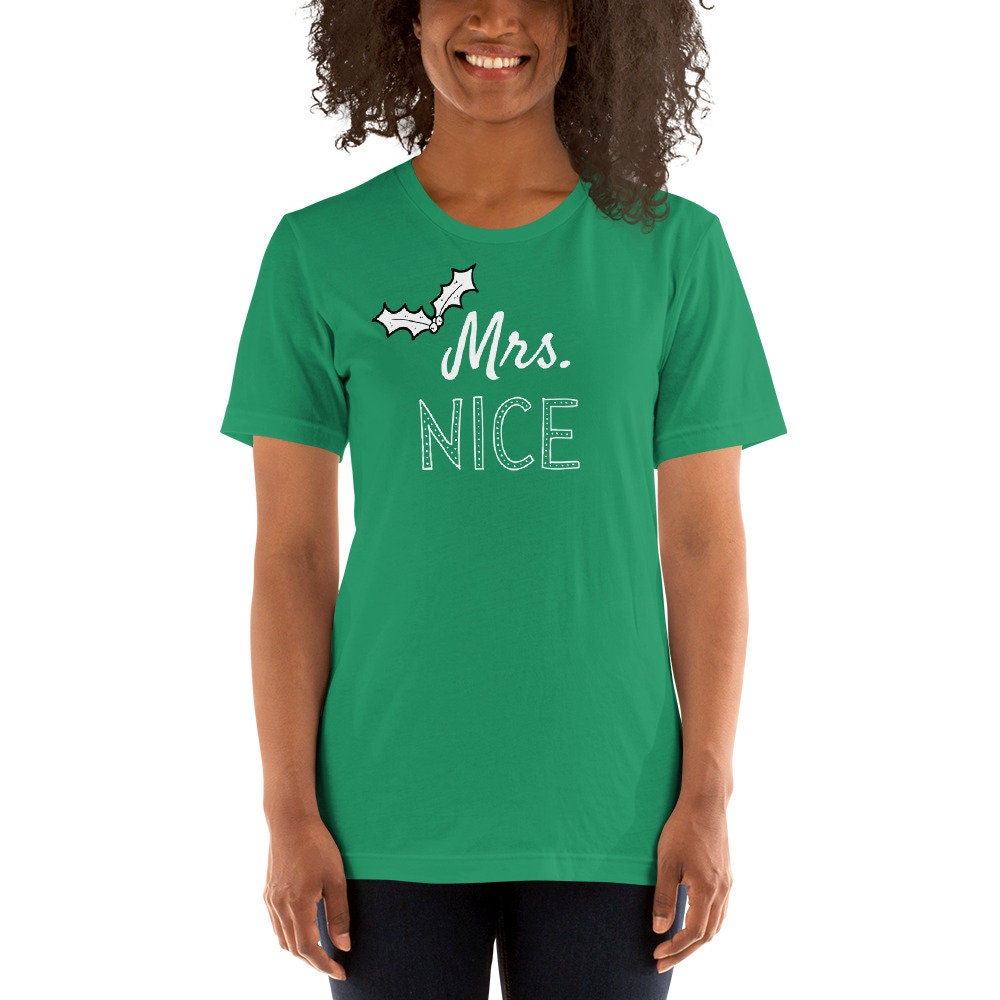 Mrs. Naughty and Mrs. Nice Funny Lesbian Couple Christmas | Etsy UK