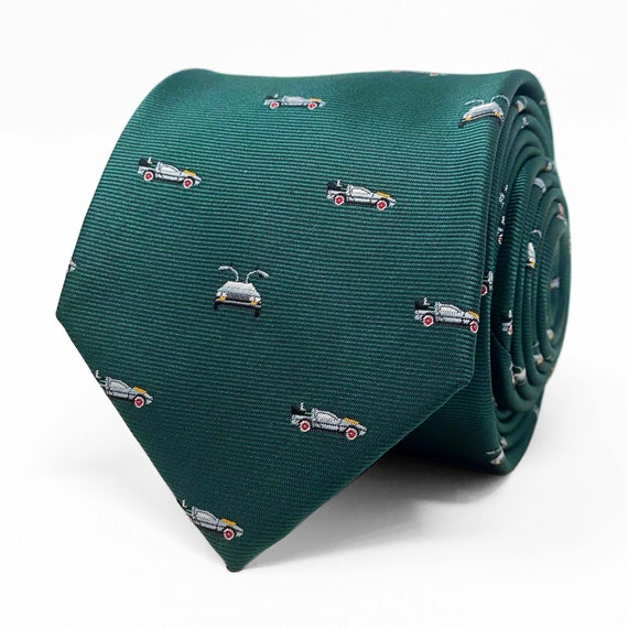 DMC Delorean Tie 'back to the Future' Themed Necktie - Etsy Canada