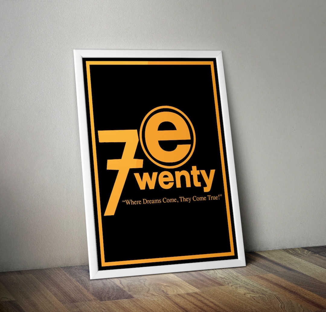 Retro Media Company Poster, Entertainment 720 Inspired Wall Art, Sitcom ...