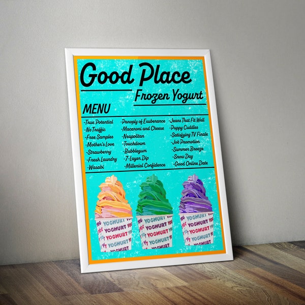 Frozen Yogurt - Etsy