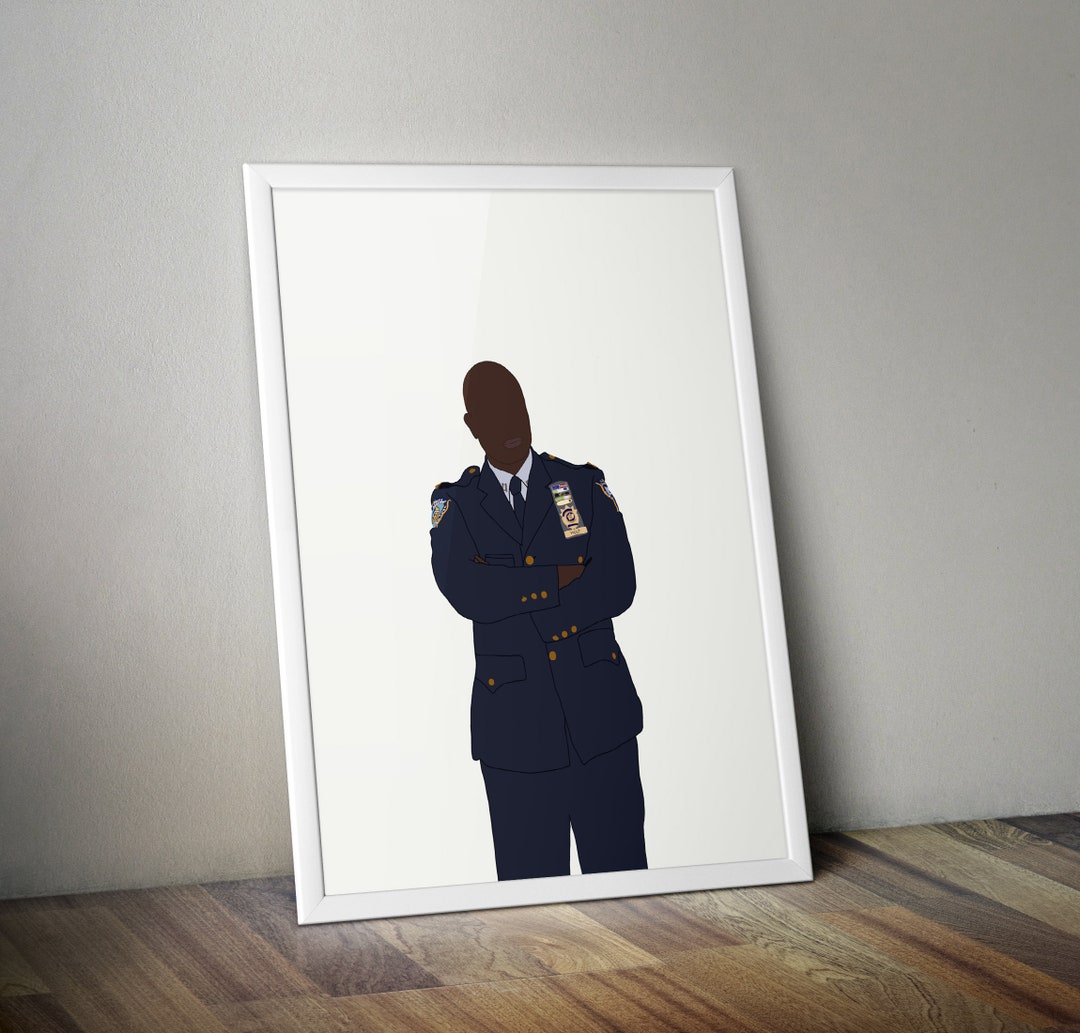 Captain Holt Poster| Brooklyn 99| PNG - Etsy