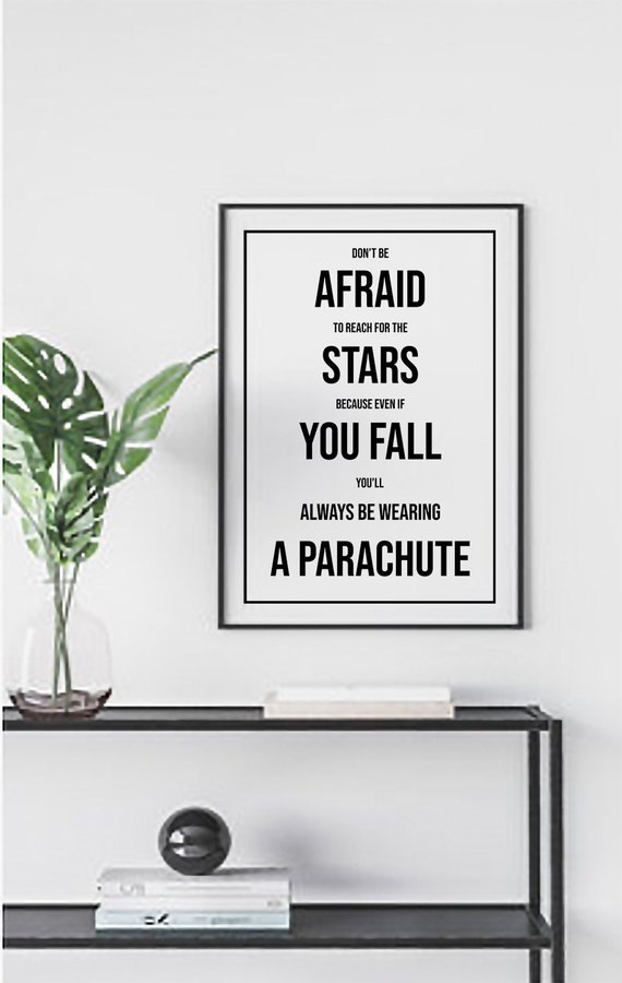 Phil Dunphy Parachute Quote Poster Digital Download Modern | Etsy