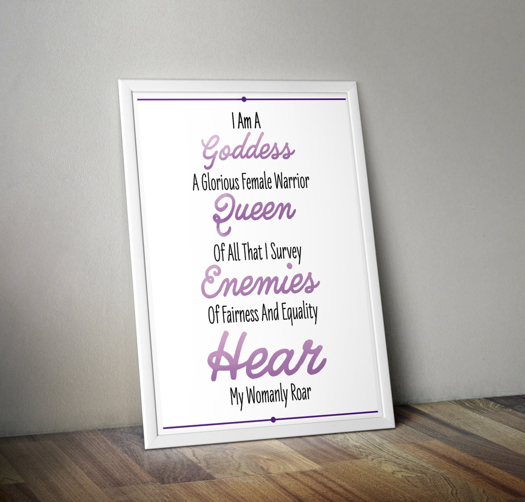 Pawnee Goddess Speech Poster| Parks and Recreation| Digital Download - Etsy