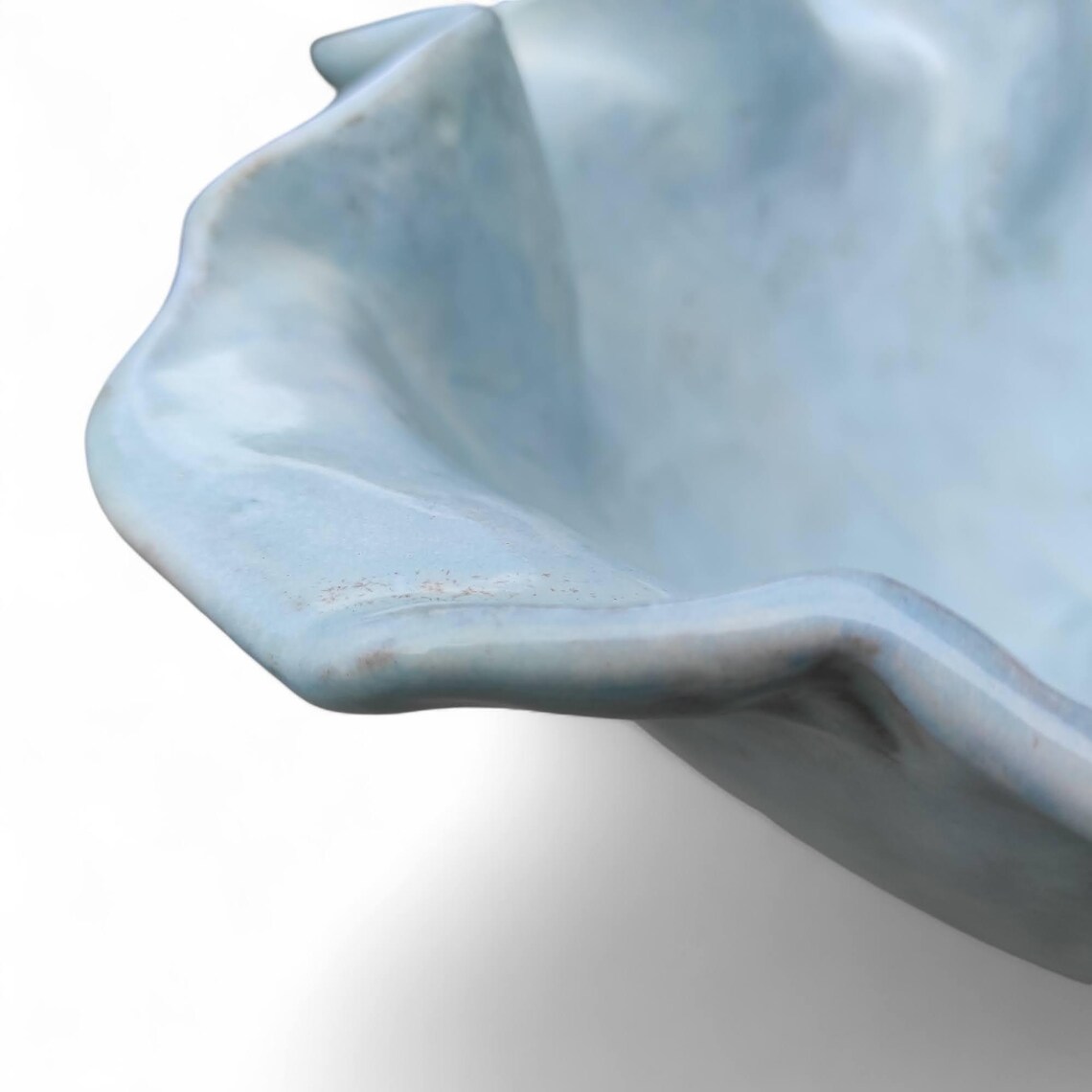 Light Blue Oval Bathroom Sink (47 X 38 Cm) - Etsy