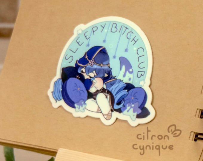 Genshin Impact • Sleepy Layla Sticker - Etsy
