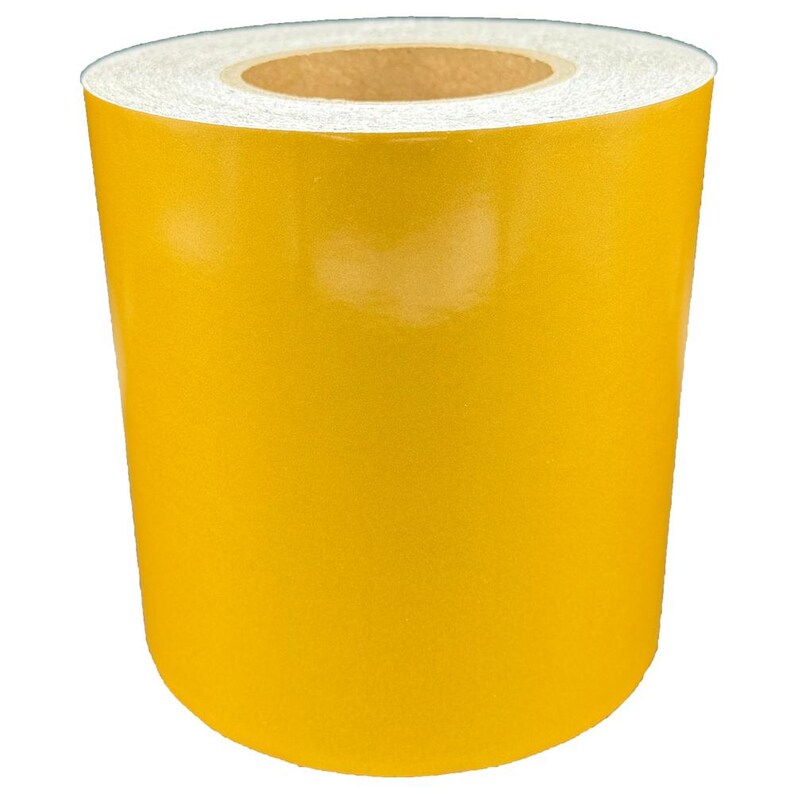 6" Inch Gold Reflective Tape Type 1 Flexible Engineer Grade Nikkalite ...