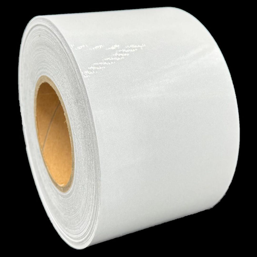 4" Inch White Reflective Tape 3M 680 Type 1 Engineer Grade Reflects ...