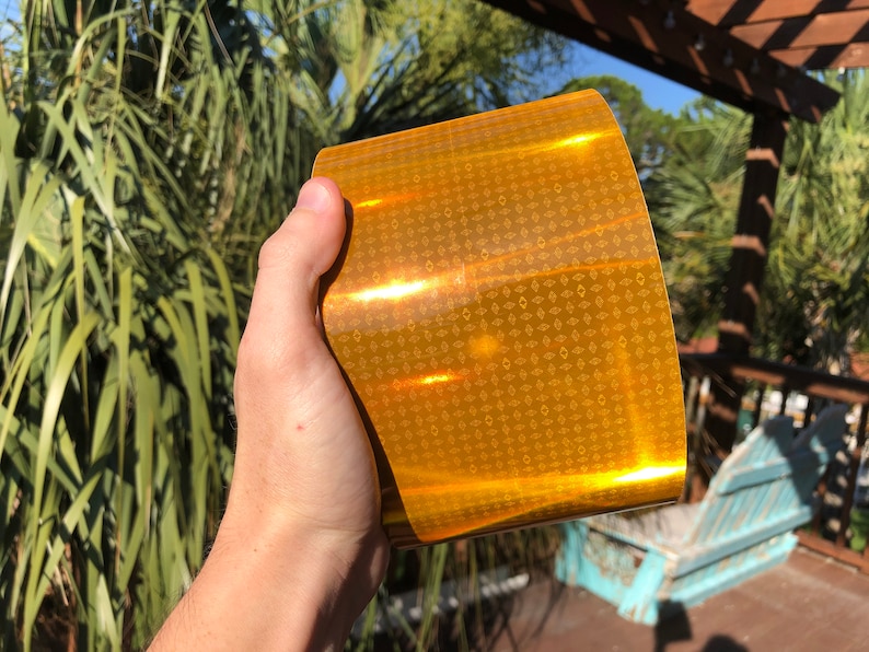 School Bus Yellow Reflective Tape Oralite V82 1 2 - Etsy