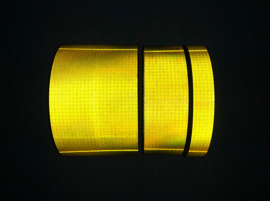 School Bus Yellow Reflective Tape Oralite V82 1" 2" 4" Orafol Type 5 ...