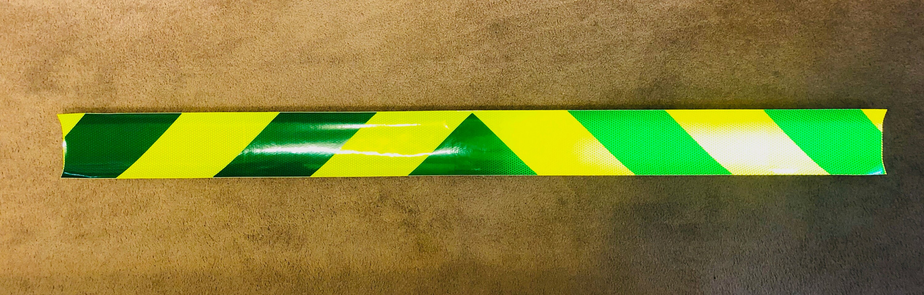 Lime & Green Reflective Chevron Panel multiple Sizes Oralite | Etsy