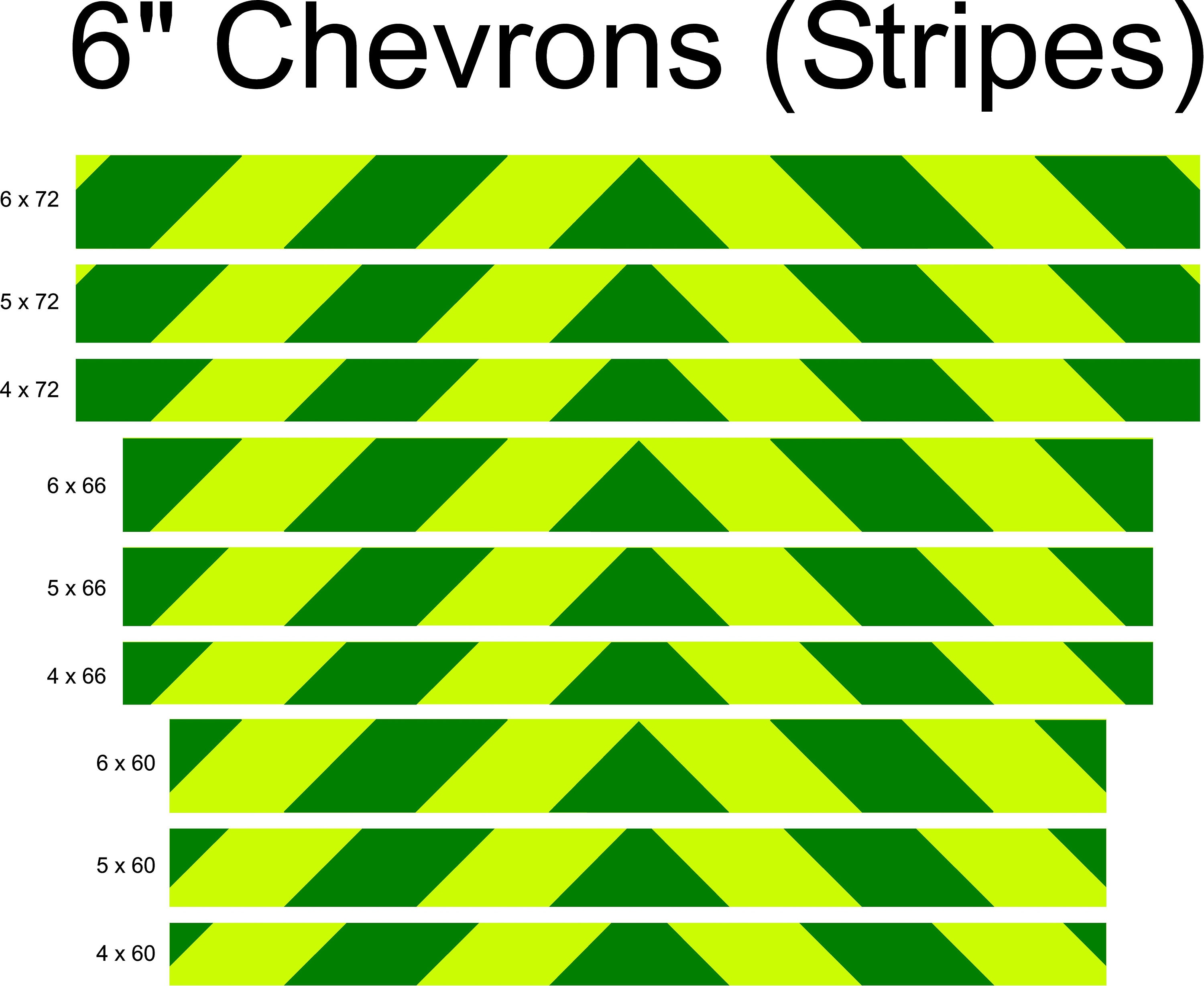 Lime & Green Reflective Chevron Panel (multiple Sizes) Oralite 1 Piece ...