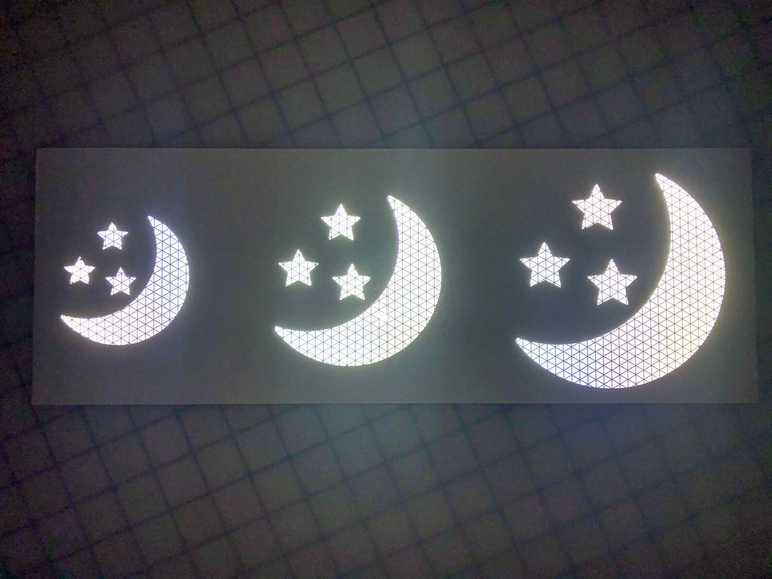 Reflective Moon & Stars Symbol Decal Sticker Car Truck Motorcycle ...