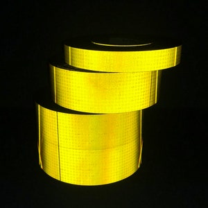 School Bus Yellow Reflective Tape Oralite V82 1" 2" 4" Orafol Type 5 ...