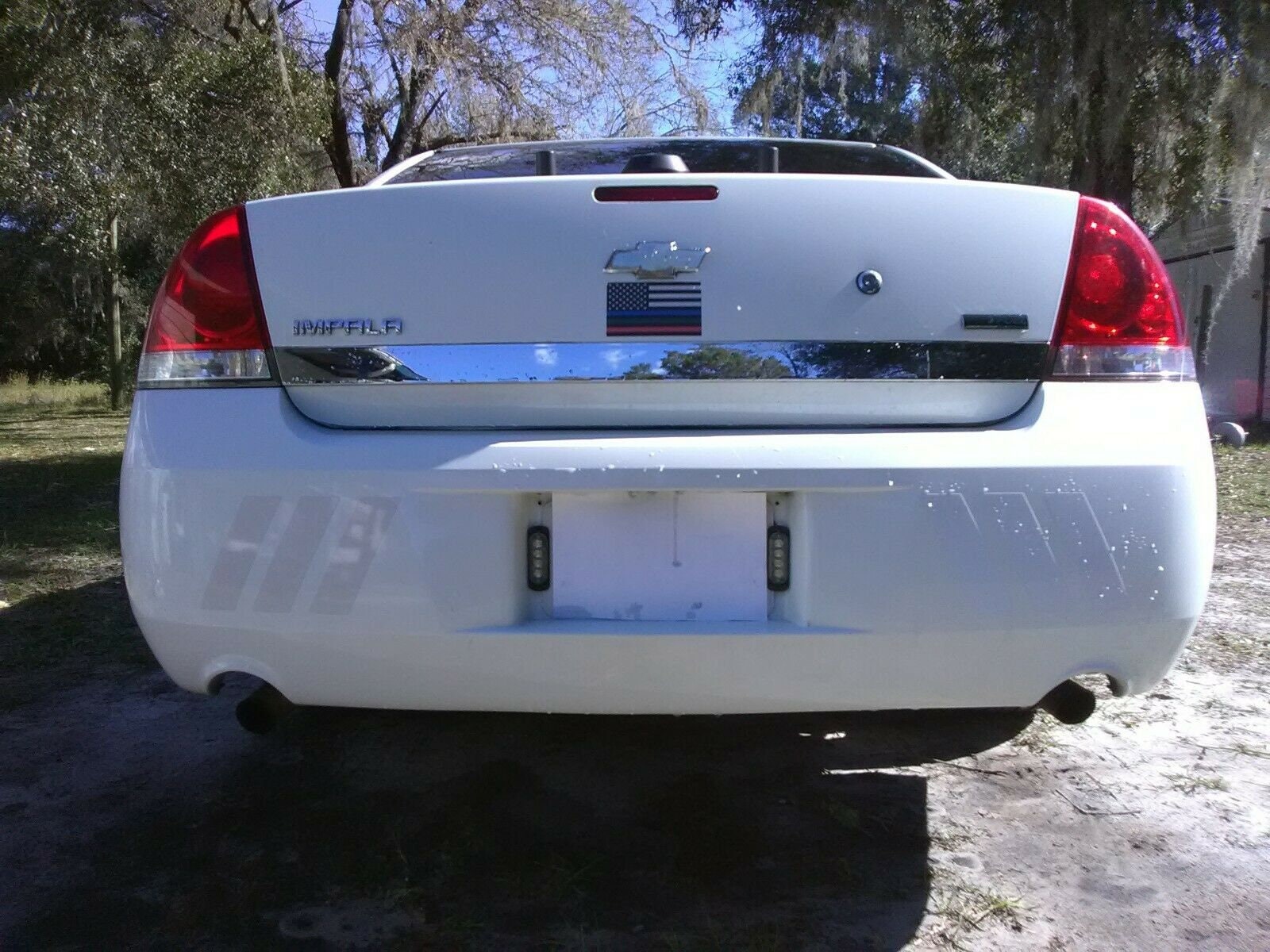 Shadow Chevrons Police Style (2x 3 Piece 6x12) Oralite (multiple Colors ...