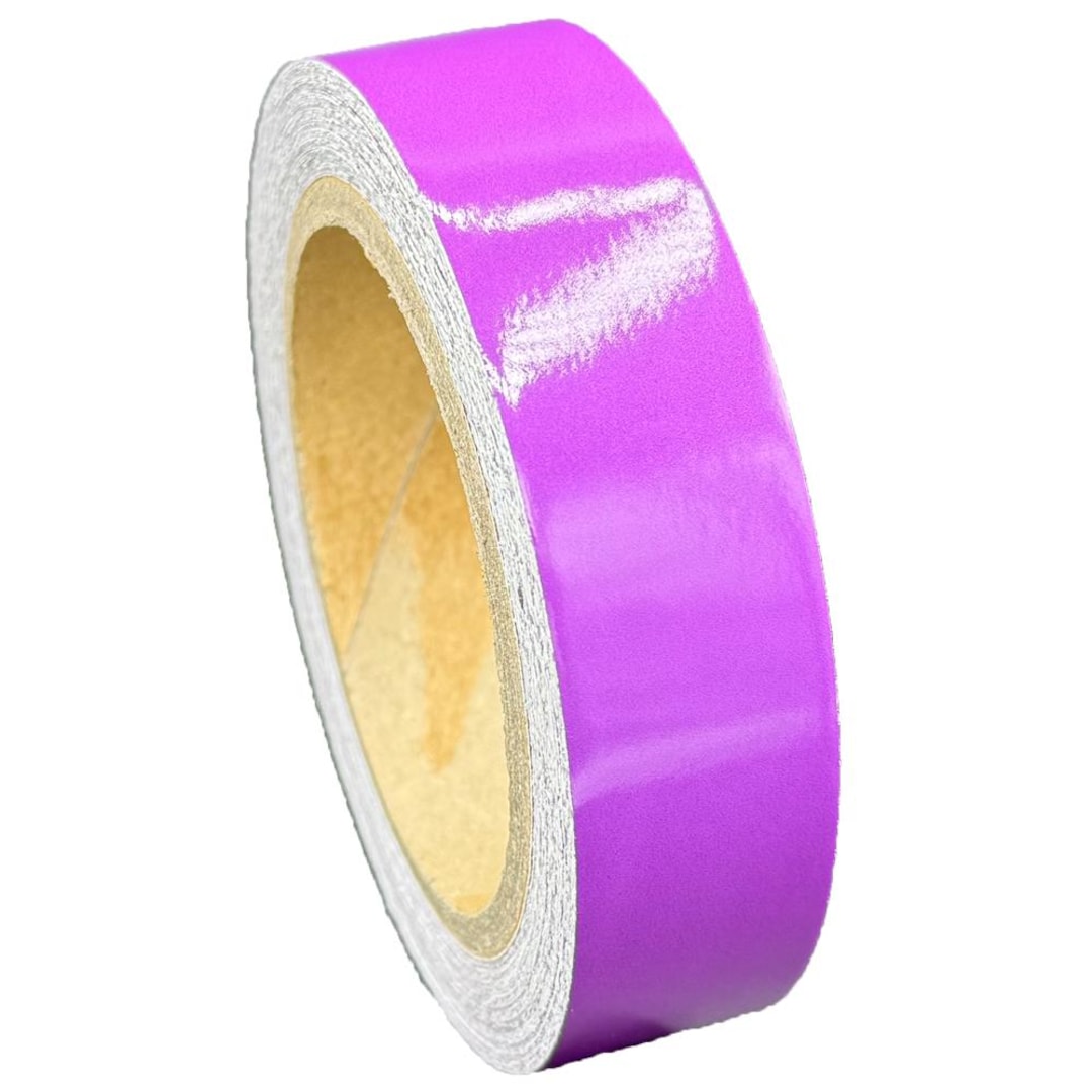 1" Inch Purple Reflective Tape Type 1 Flexible Engineer Grade Nikkalite ...