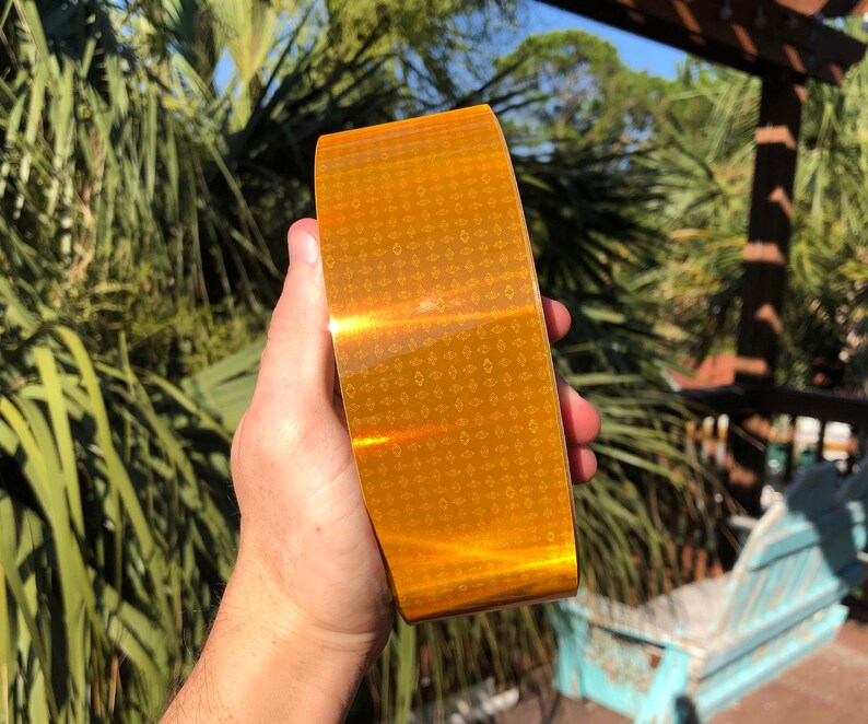 School Bus Yellow Reflective Tape Oralite V82 1 2 - Etsy