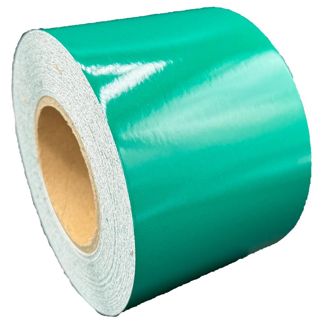 4" Inch Green Reflective Tape Type 1 Flexible Engineer Grade Nikkalite ...