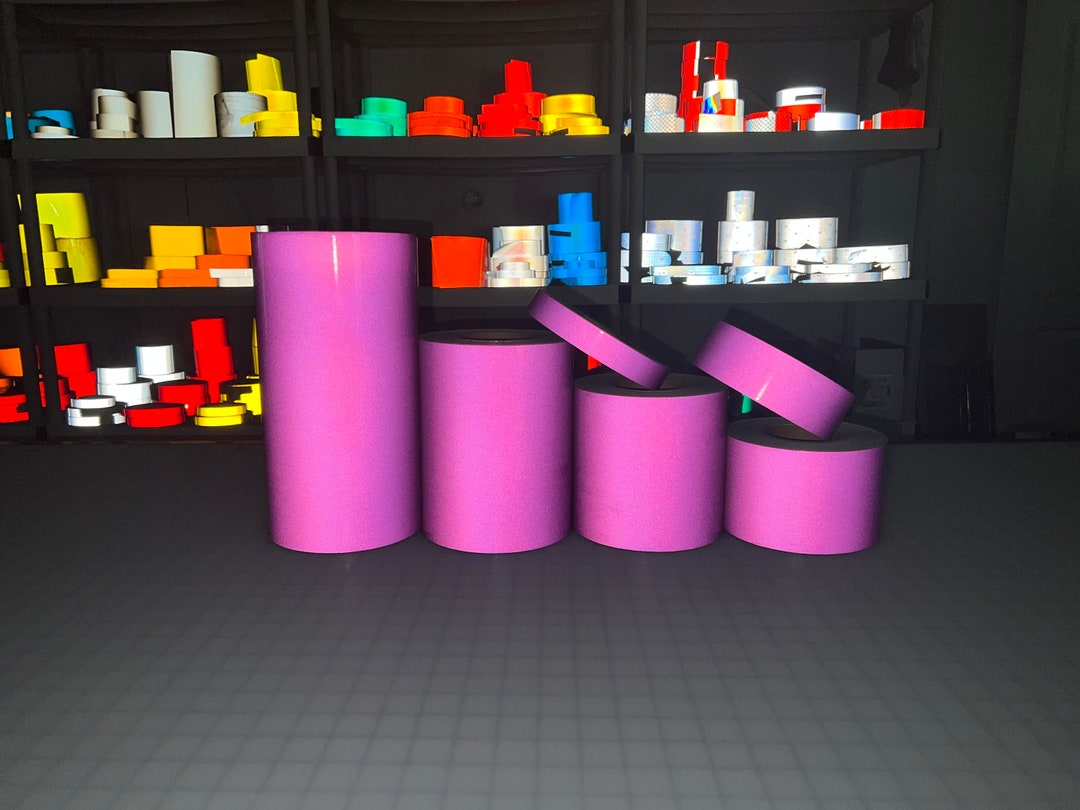 Purple Reflective Tape Type 1 Flexible Engineer Grade 1 2 4 6 8 12 ...