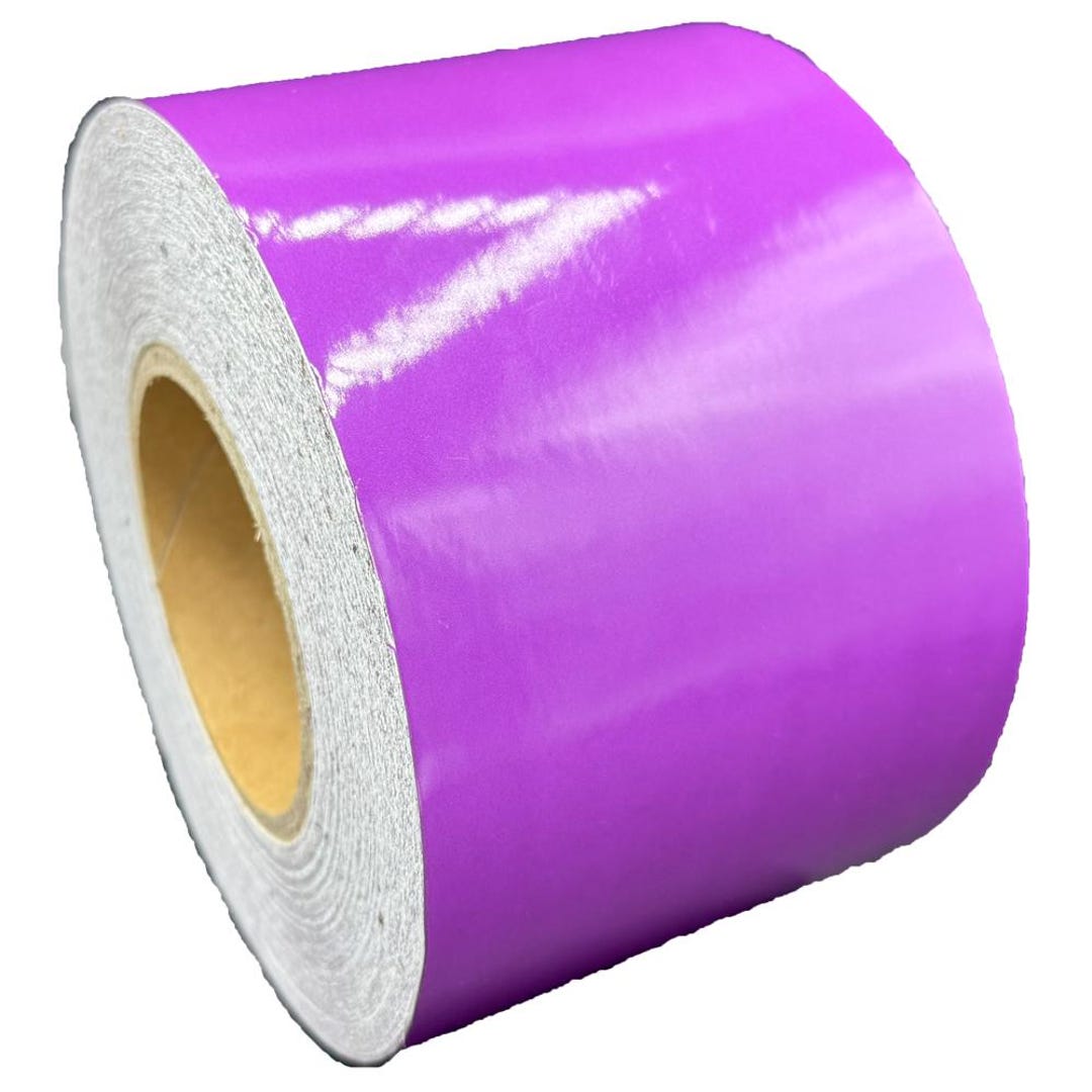 4" Inch Purple Reflective Tape Type 1 Flexible Engineer Grade Nikkalite ...