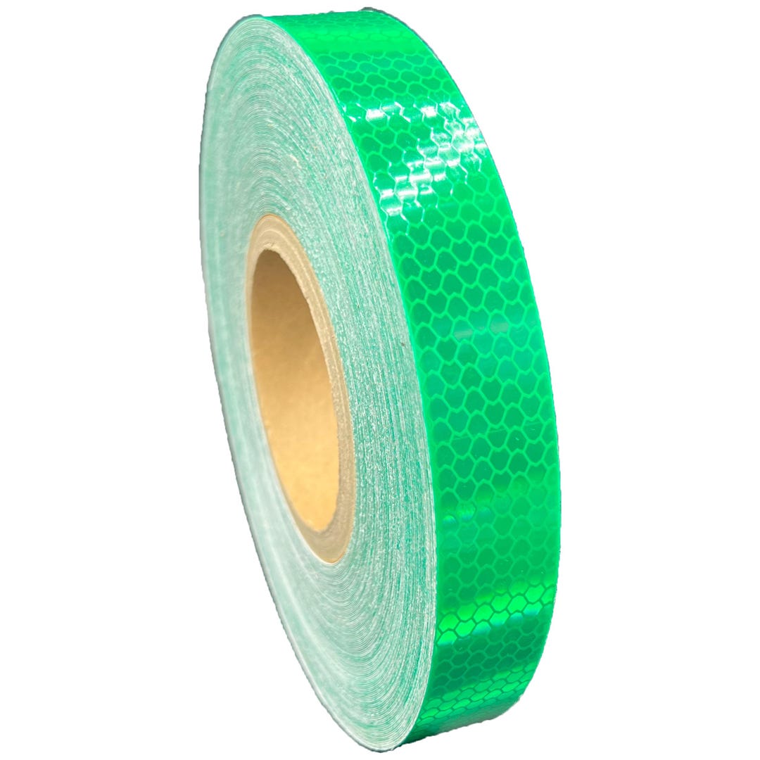 1" Inch Green Reflective Tape HIP Type 4 Nikkalite 94000 High Intensity ...